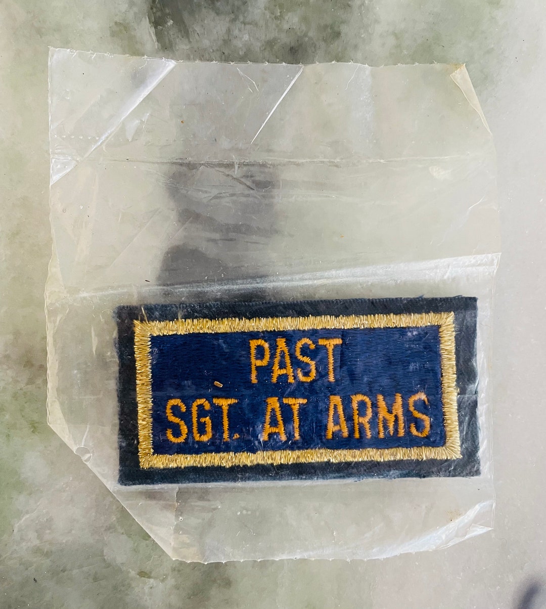 Vintage U.S. Army Past Sgt. at Arms Patch / Embroidered Patch / Badge ...