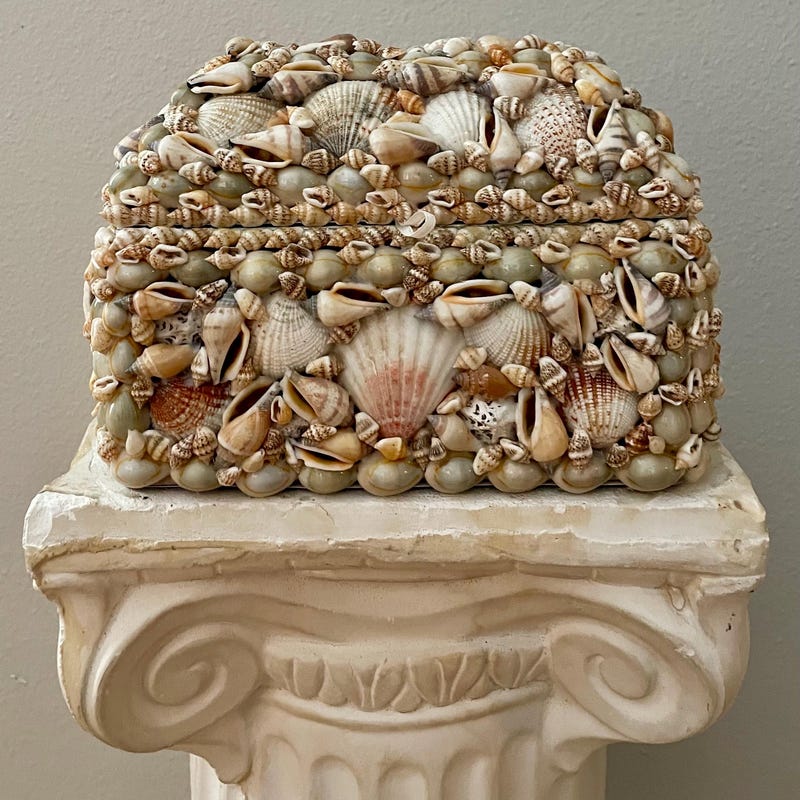 Seashell Jewelry Box - Etsy