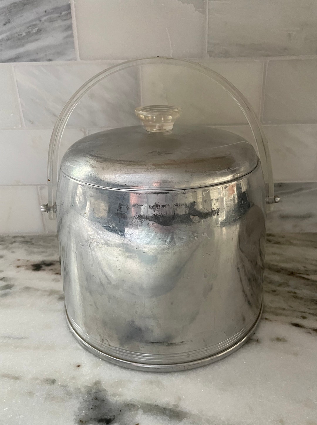 Vintage Kromex Atomic Ice Bucket: Mid-century Modern Bar Decor - Etsy