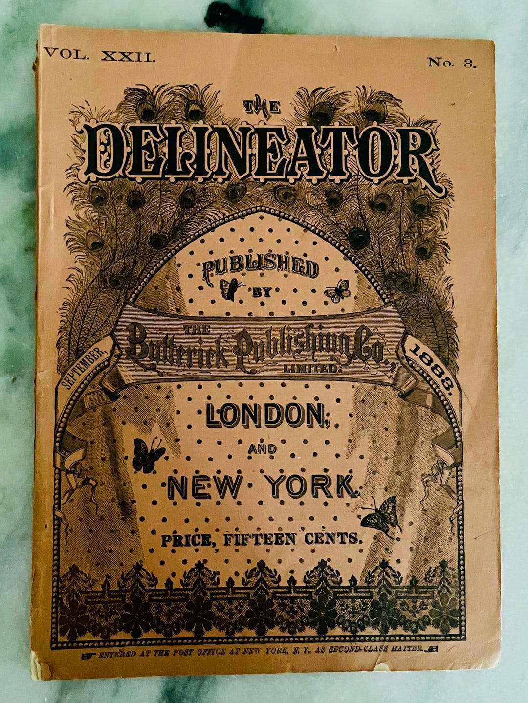 Vintage the Delineator Published by Butterick Publishing Co. / Turn of ...