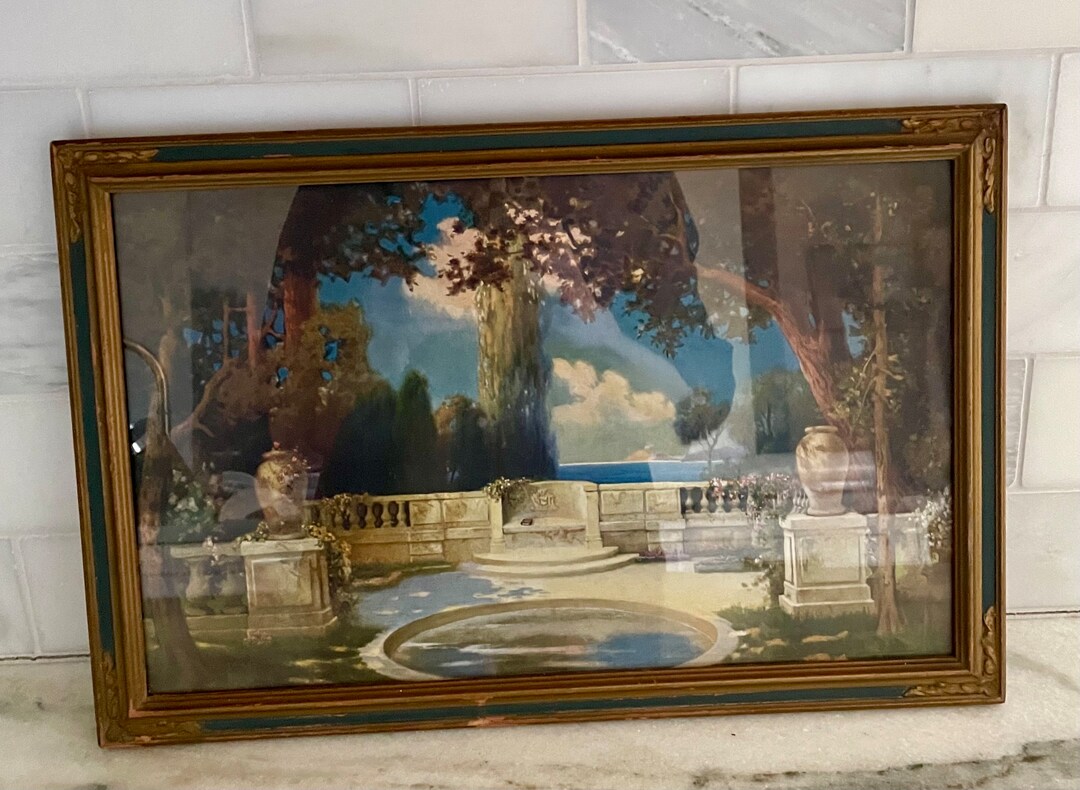 Antique 1920s Robert Atkinson Fox Framed Lithograph Print / the Magic ...