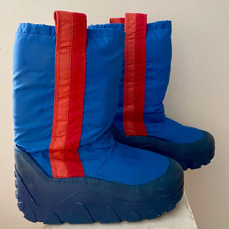 80s Vintage Moon Boots - Etsy
