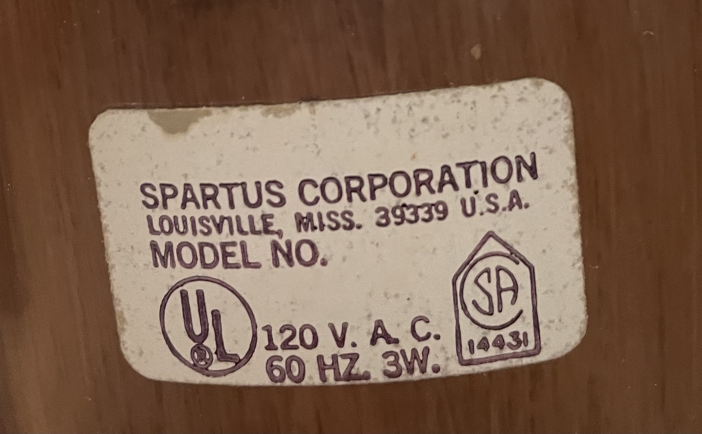 Vintage Spartus Electric Clock: 50s Kitchen Hutch With Delft China - Etsy