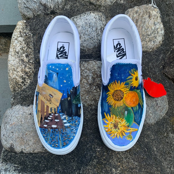 Custom Painted Vans - Etsy