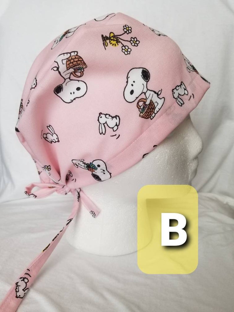 Snoopy Surgical Cap - Etsy