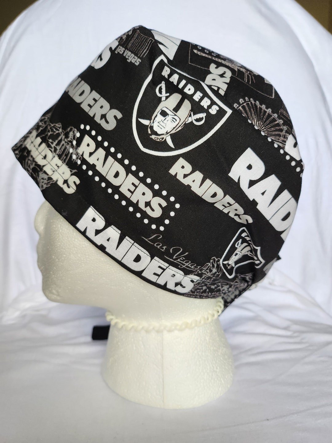 Las Vegas Raiders Surgical Cap - Etsy