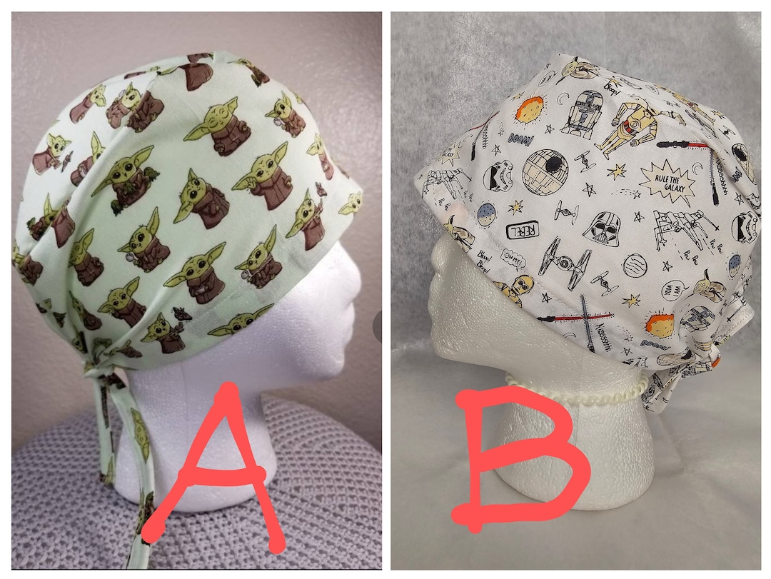 Starwars Baby Yoda Surgical Cap - Etsy