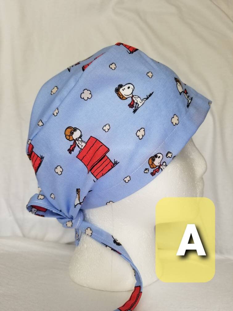 Snoopy Surgical Cap - Etsy