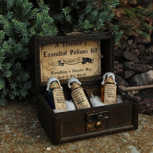NEW- Travelers Essential Potion Kit | Friendly Witch Inn - Etsy