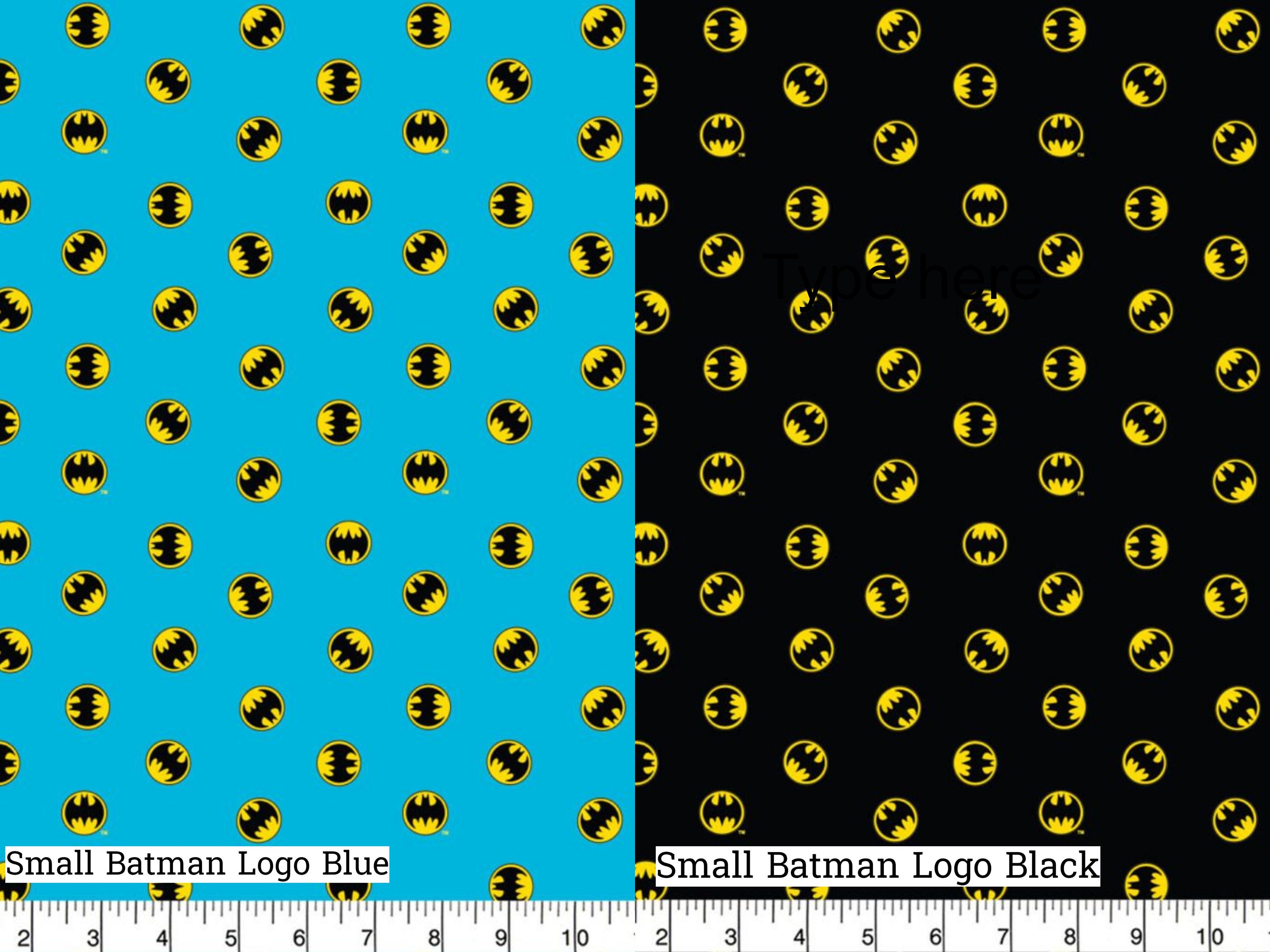 Batman Fabric - DC Comics Fabric 110cm Wide 100% Cotton Choice of 13 ...