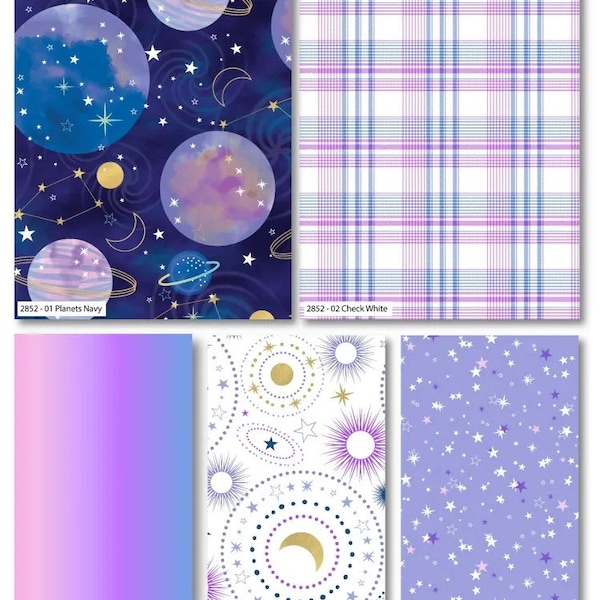 Celestial Fabric - Etsy UK