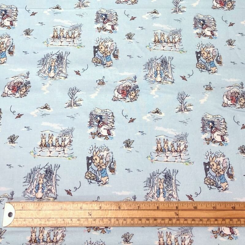 Beatrix Potter Peter Rabbit & Friends Fabric 112cm Wide - Etsy UK