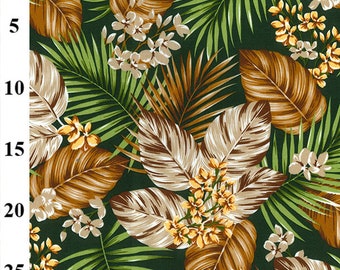 Aloha Fabric Aloha by Vannina Aloha Hawaii Tropical Summer Vacation ...