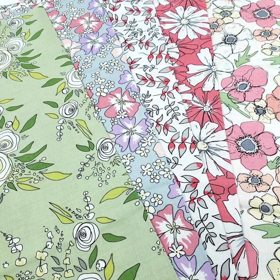 The Craft Cotton Co Petal & Pip Fat Quarters by the Crafty - Etsy