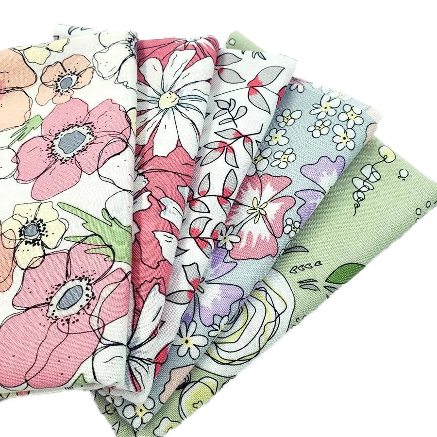 The Craft Cotton Co Petal & Pip Fat Quarters by the Crafty - Etsy