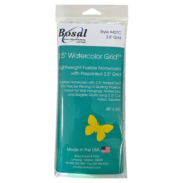 Bosal Quilters Grid 2.5 Interfacing - Etsy