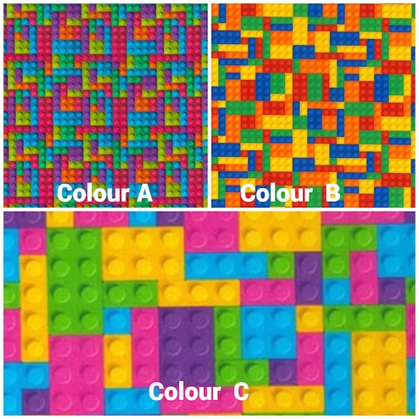 Legos Fabric - Etsy