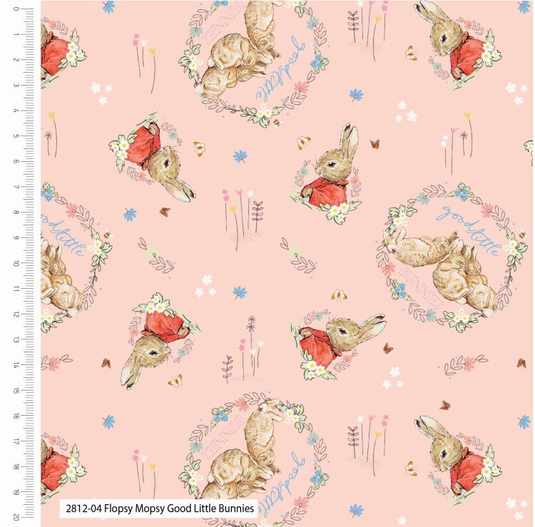 Beatrix Potter Peter Rabbit & Friends Fabric 112cm Wide - Etsy UK