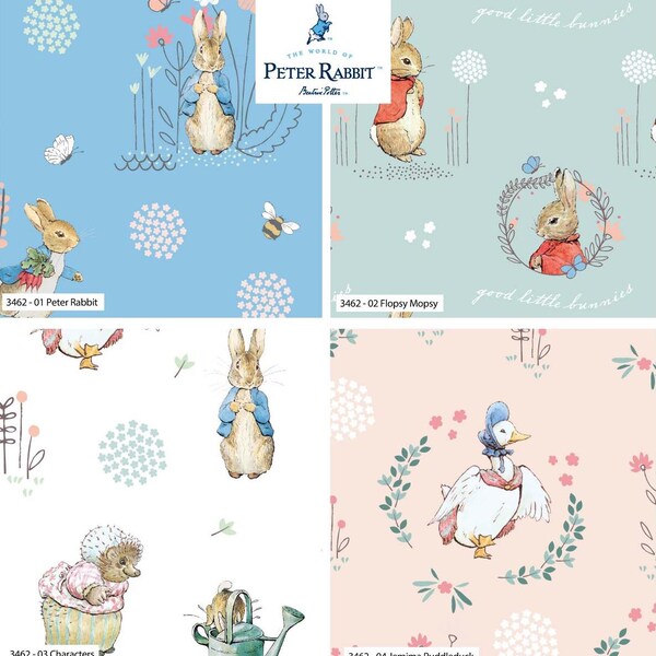Rabbit Print Fabric - Etsy