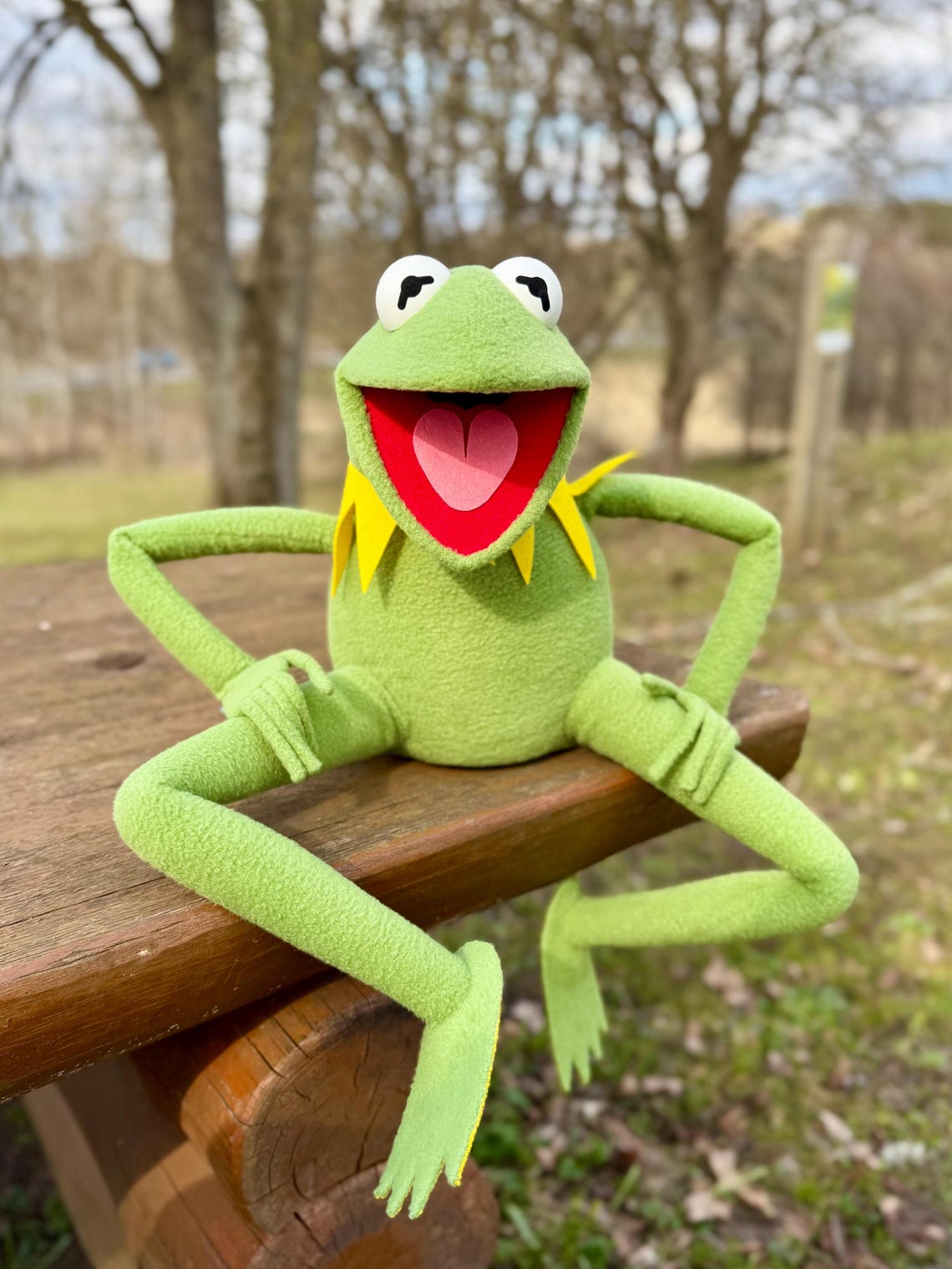 Kermit the Frog Brother Puppet, Muppet, Replica, 1:1 - Etsy