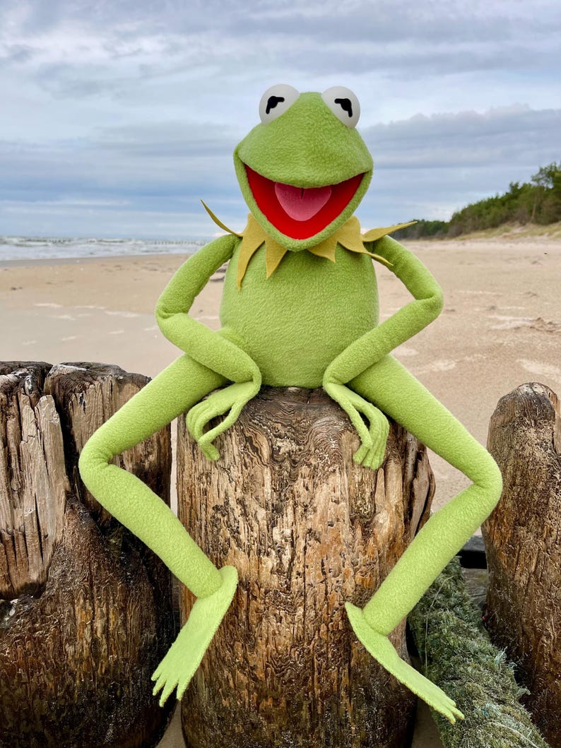 Kermit the Frog Brother Puppet, Muppet, Replica, 1:1 - Etsy Ireland