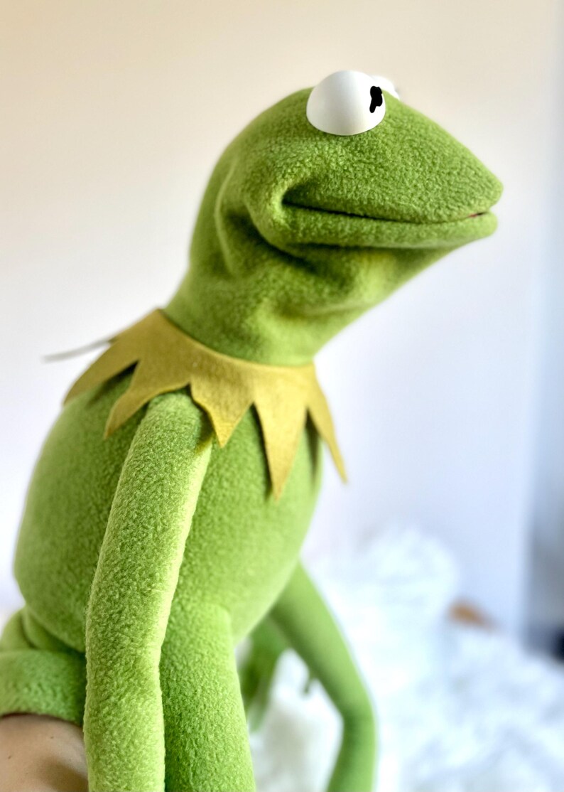 Kermit the Frog Brother Puppet, Muppet, Replica, 1:1 - Etsy