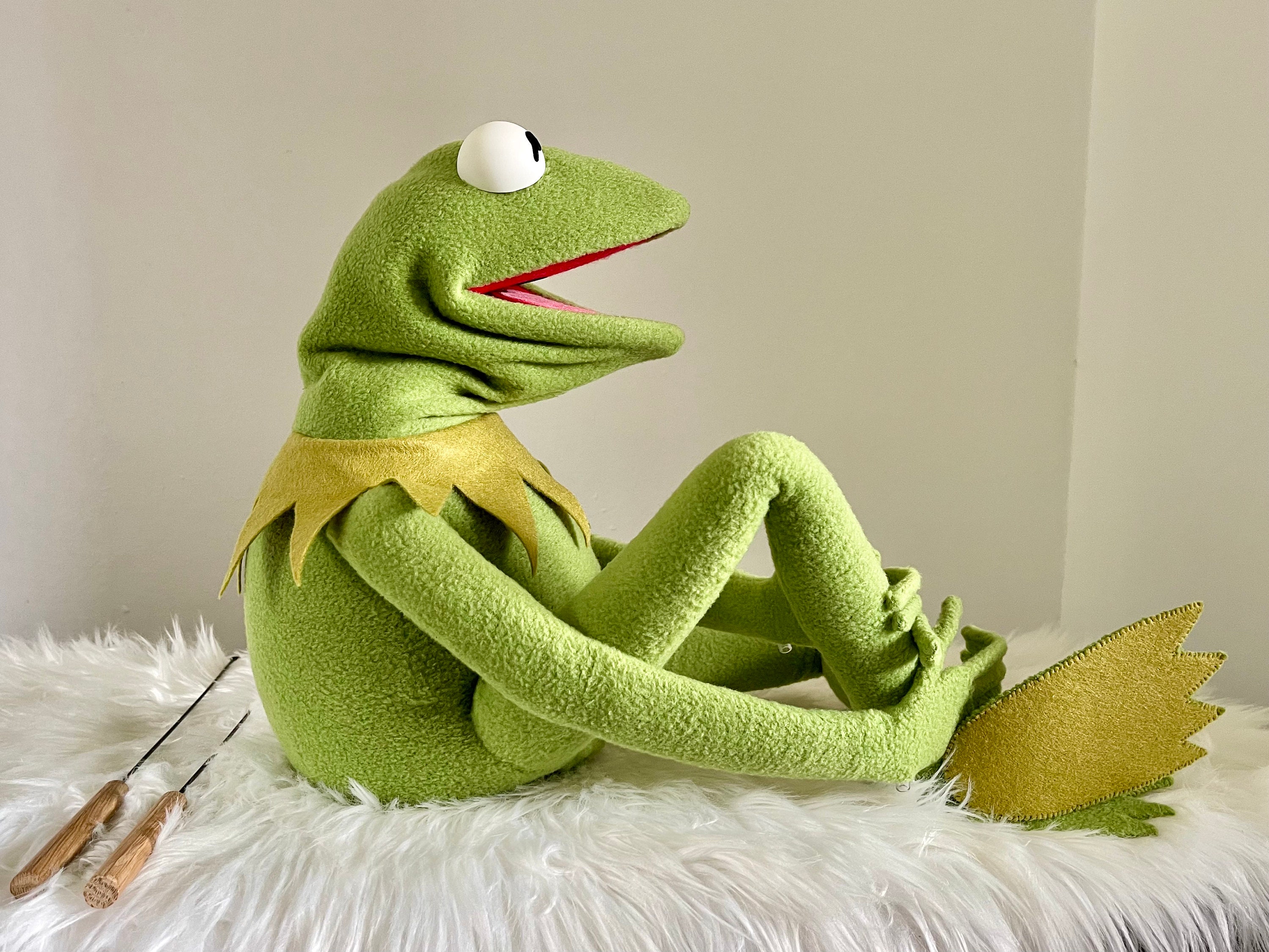 Kermit the Frog Puppet Muppet Replica 1:1 - Etsy Canada