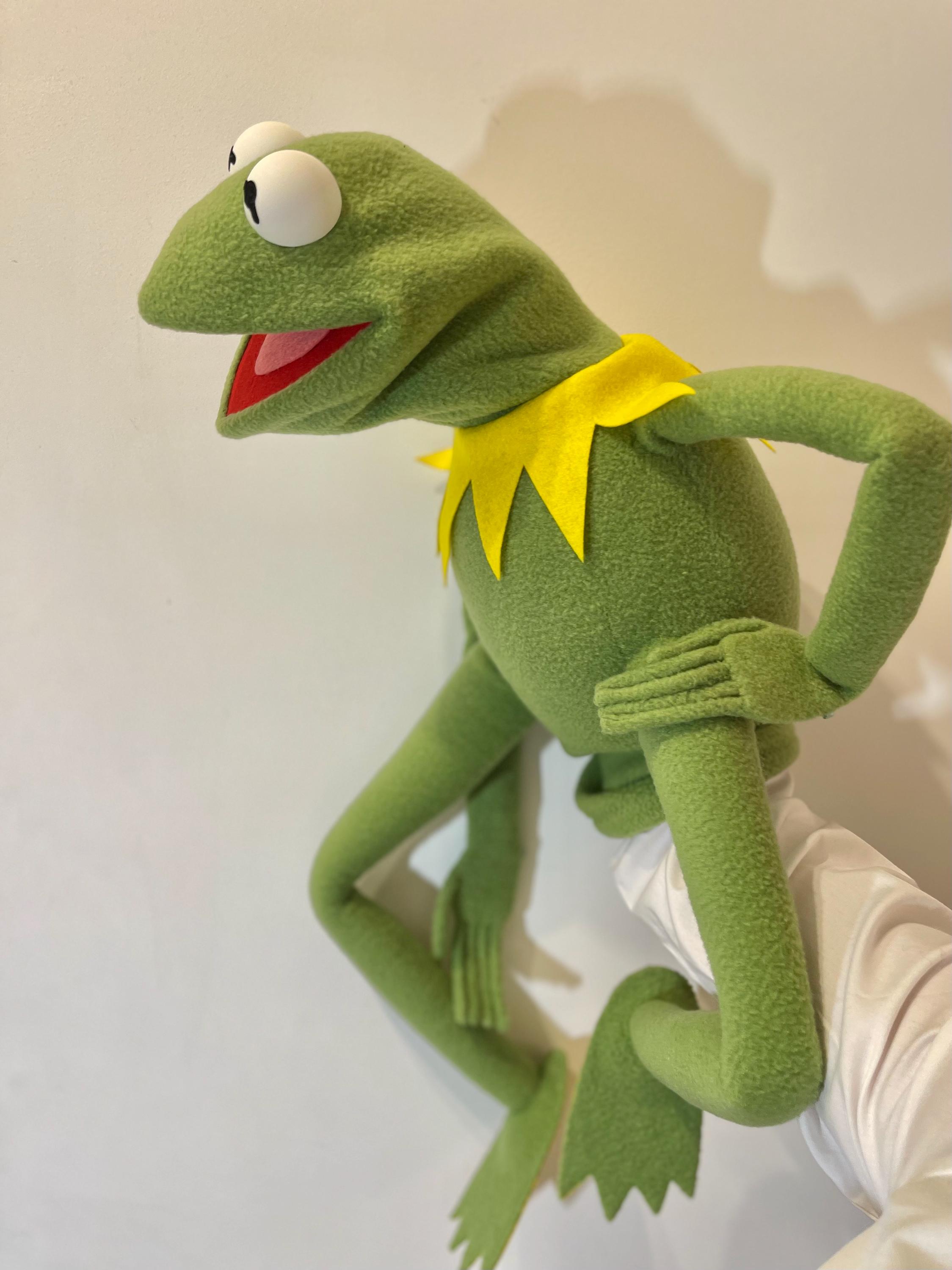 Kermit the Frog Brother Puppet, Muppet, Replica, 1:1 - Etsy