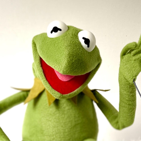 Kermit the Frog Puppet Replica - Etsy