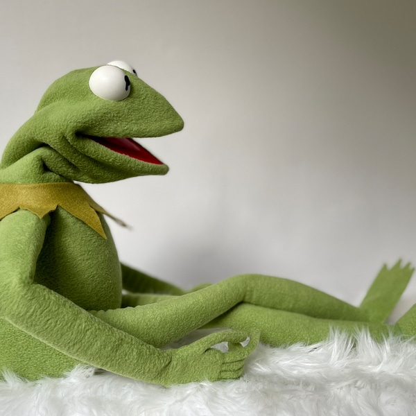Kermit the Frog Puppet Replica - Etsy