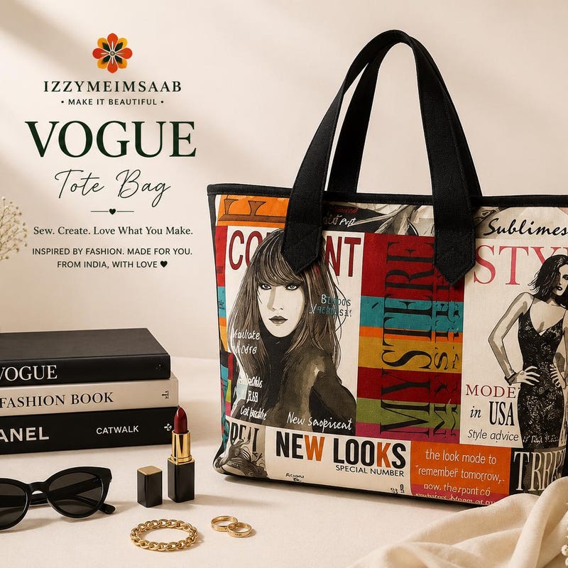 Vogue Magazine Fabric - Etsy