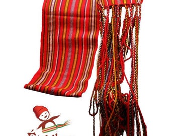 Métis Sash Québec Medium Alpaca Ceinture Fléchée Moyenne Alpaga - Etsy