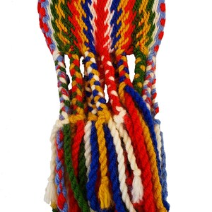 Métis Sash Elzéar Goulet Kids Alpaca Ceinture Fléchée Enfants Alpaga - Etsy
