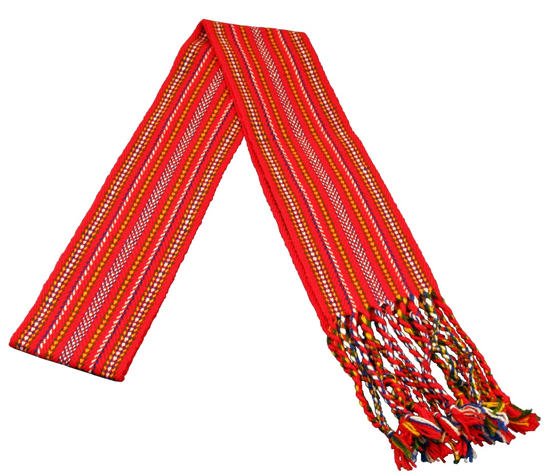 Métis Sash Québec Small Alpaca Ceinture Fléchée Petite Alpaga - Etsy