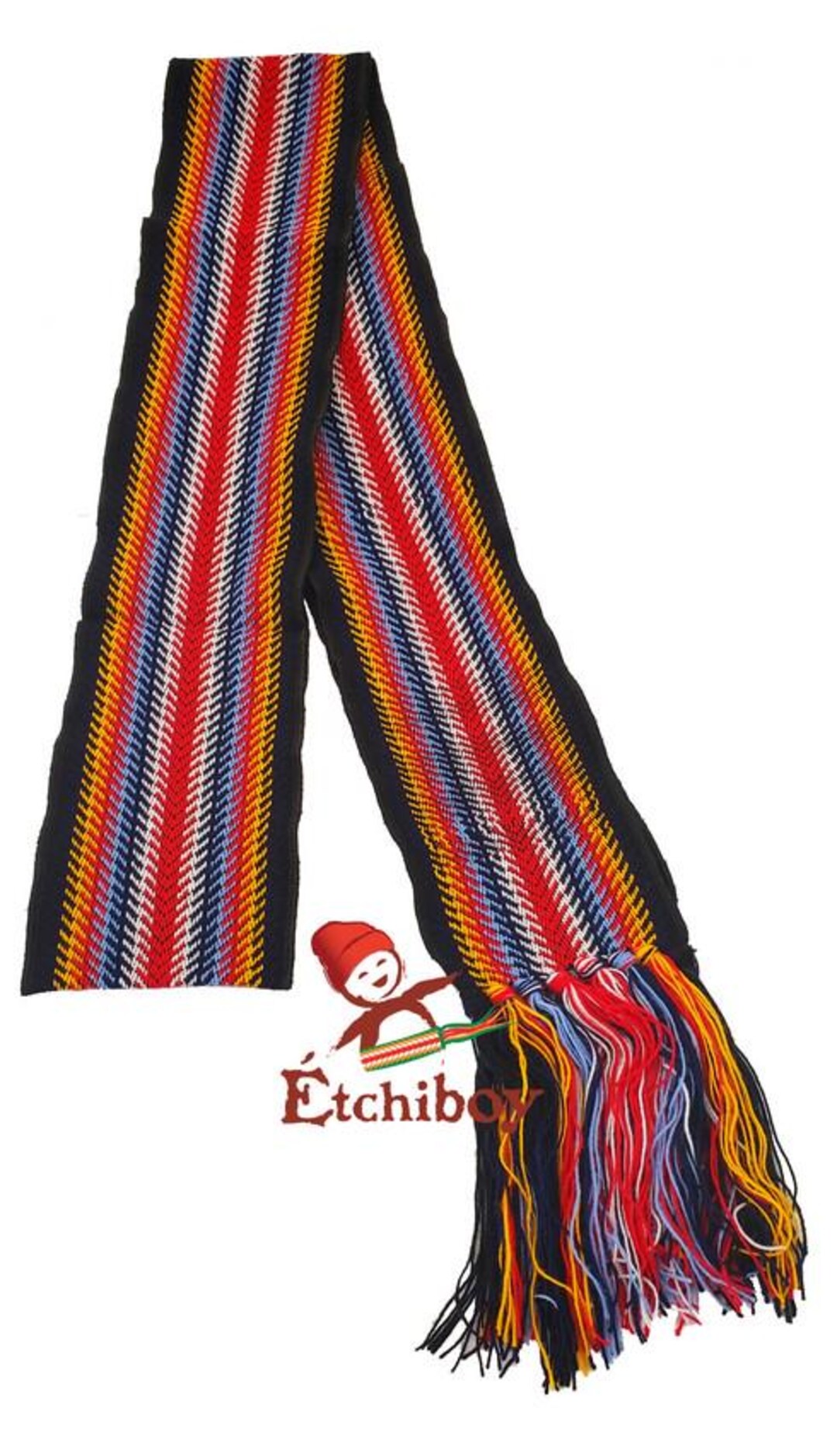 Métis Sash Dark Times Medium Polyester Ceinture Fléchée Temps Noir ...