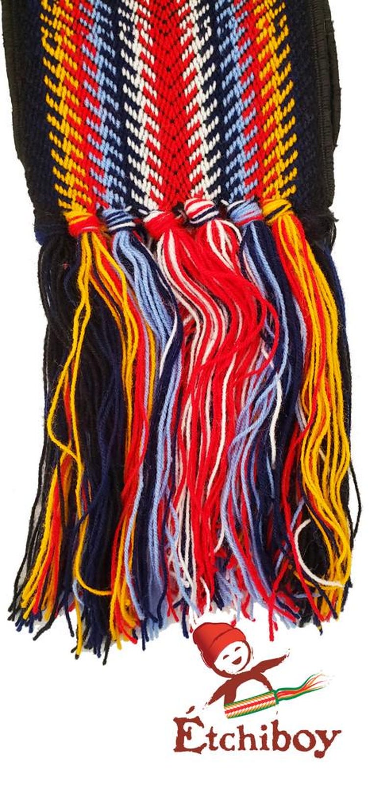 Métis Sash Dark Times Medium Polyester Ceinture Fléchée Temps Noir ...