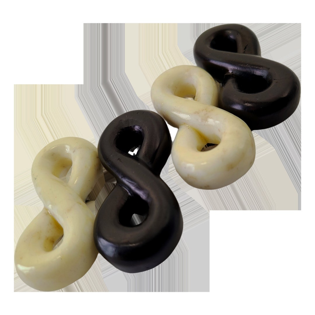 Carved Metis Infinity Symbol With Magnet Symbole Métis - Etsy