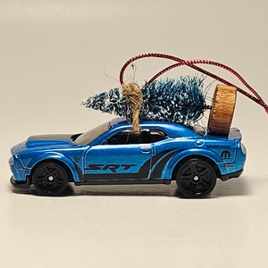 RARE 2018 Dodge Challenger SRT Demon Carrying Christmas Tree Car ...
