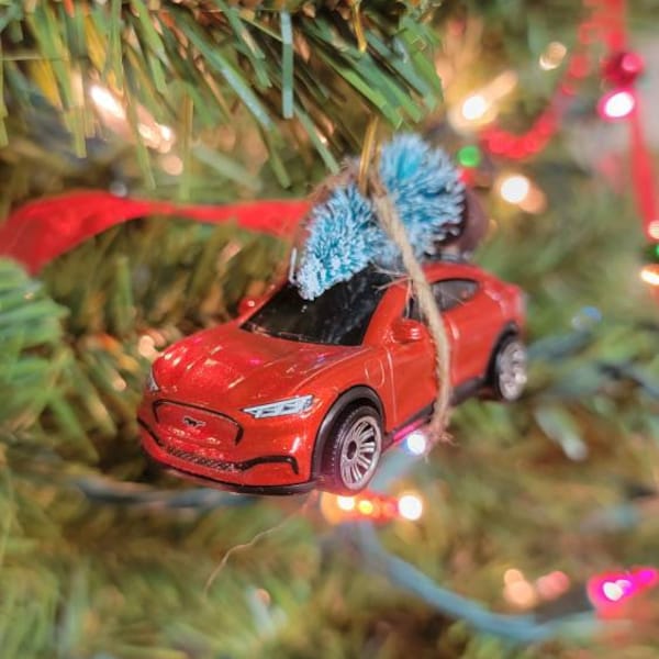 Ford Mustang Christmas Tree Ornaments - Etsy