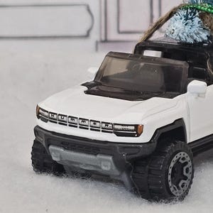 GMC Hummer EV Carrying Christmas Tree Ornament Gift for Him Husband ...