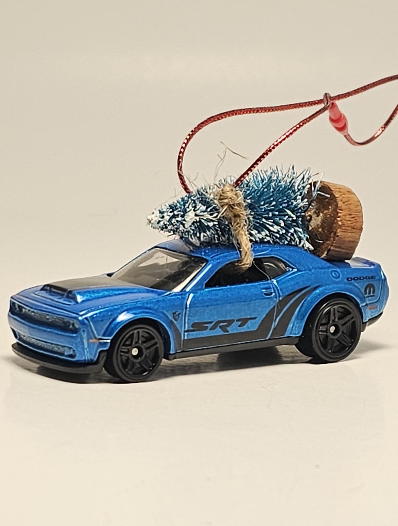 RARE 2018 Dodge Challenger SRT Demon Carrying Christmas Tree Car ...