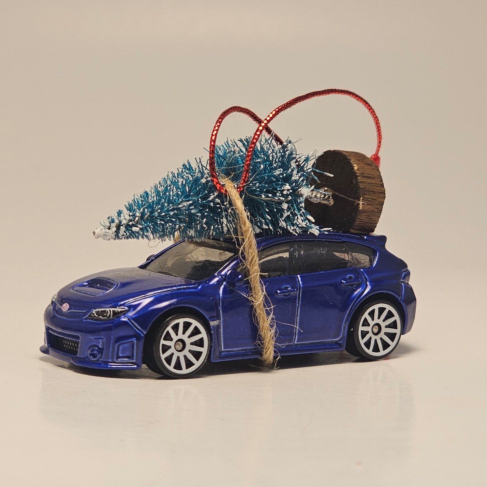 Rare Subaru WRX STI Hatchback Christmas Tree Car Ornament Birthday Gift ...