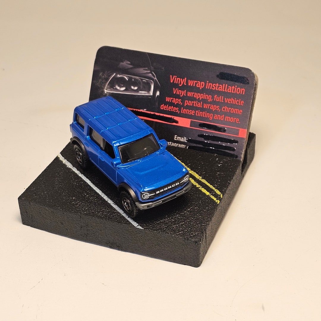 Ford Cars Trucks Desk Business Card Holder for Dealership Salesman ...