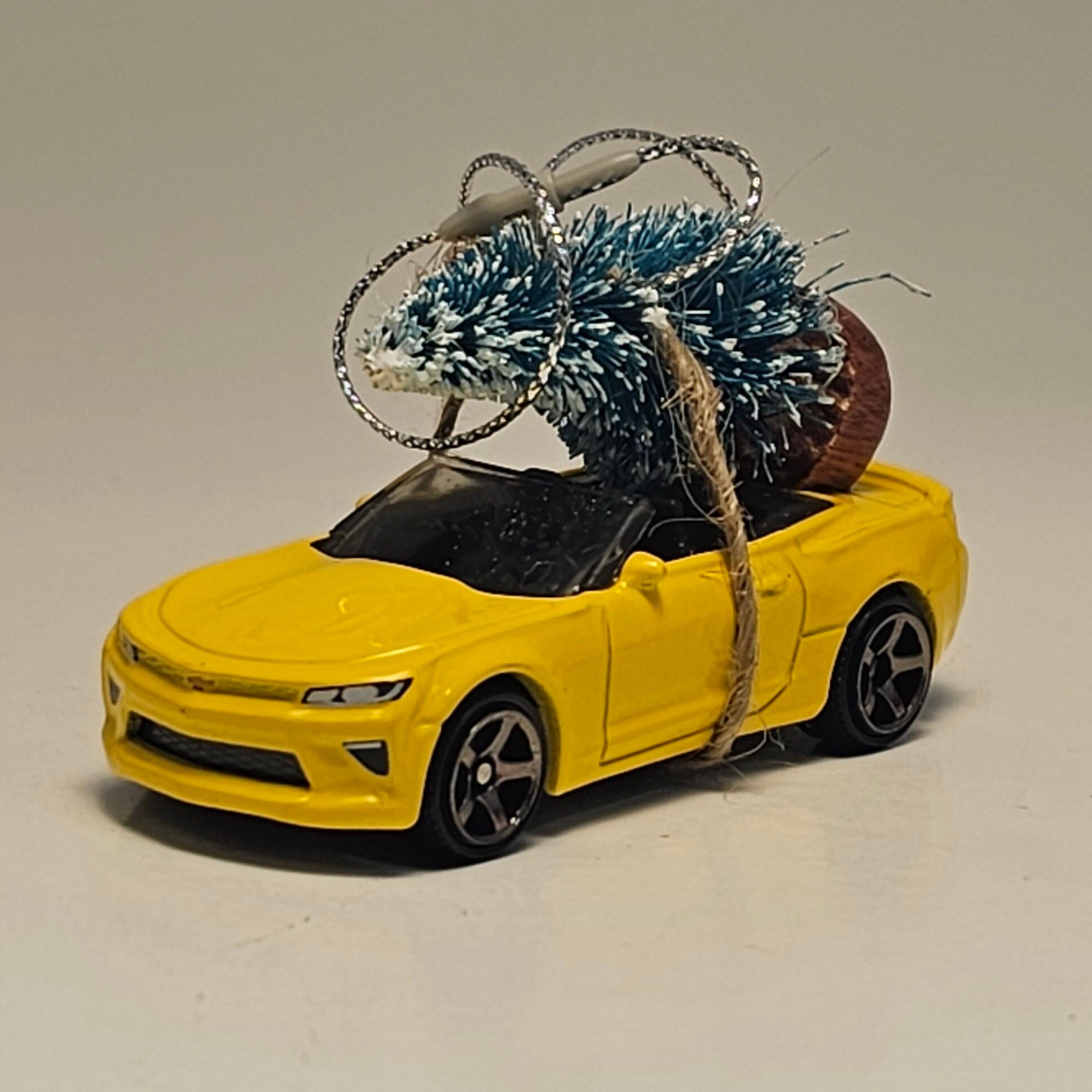 VHTF Camaro Carrying Christmas Tree Car Ornament for Car Lover Husband ...