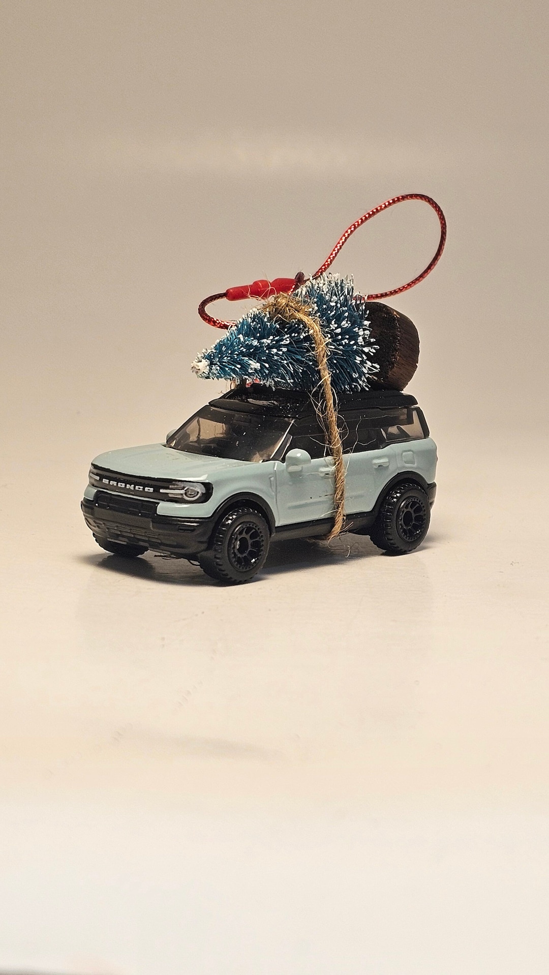 RARE 2022 Ford Bronco Sport 4 Door Carrying Christmas Tree Ornament ...