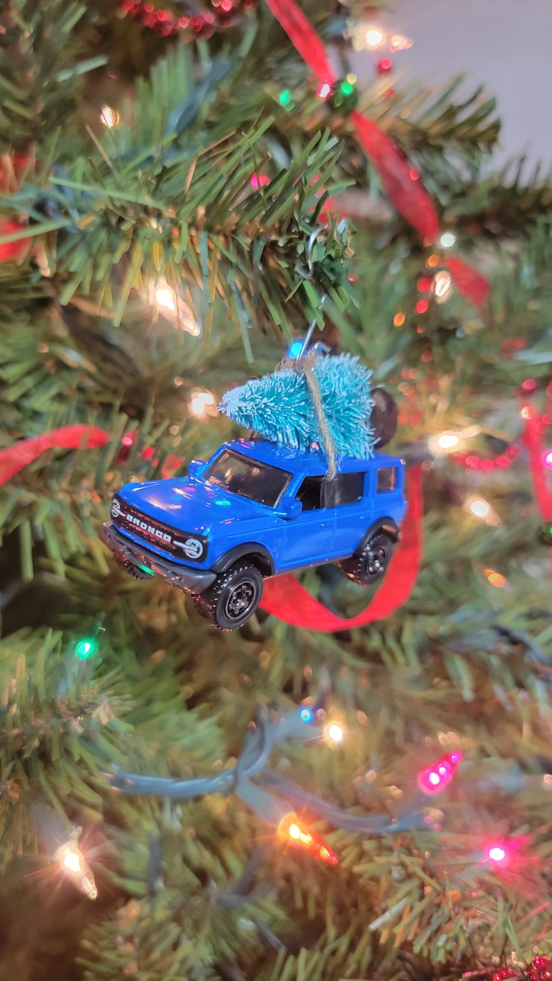 VHTF RARE 2021 Ford Bronco 4 Door Carrying Christmas Tree - Etsy