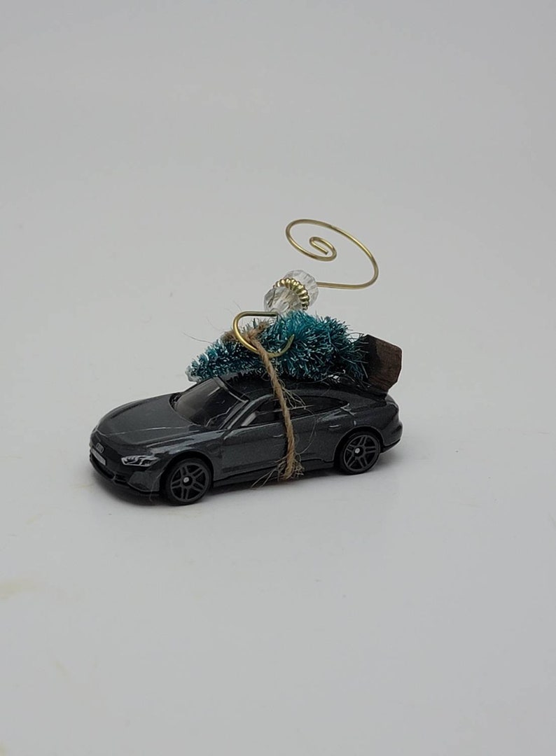 Audi RS E-tron GT Carrying Christmas Tree for Husband - Etsy