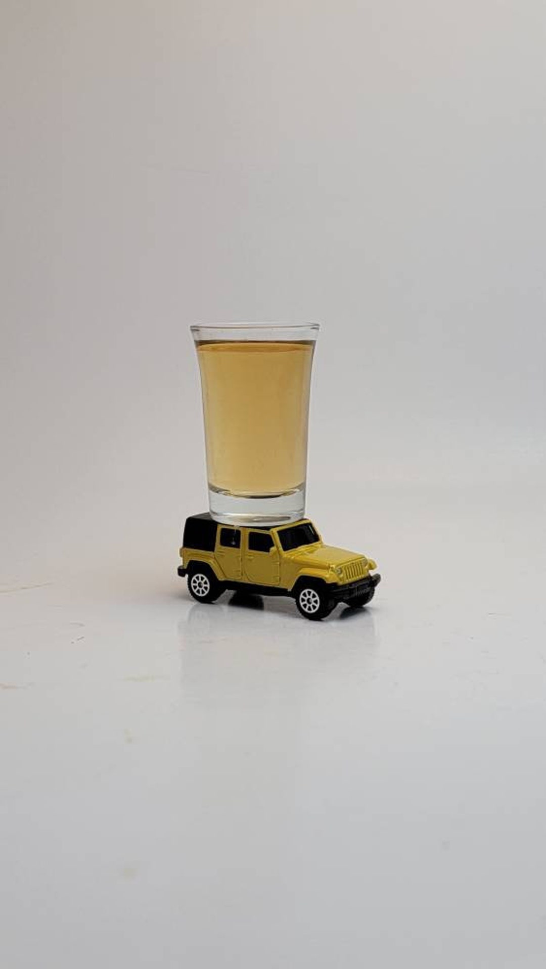 Jeep Wrangler Mancave Garage Shot Glass Diecast for Home Bar Garage ...