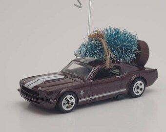 Ford Mustang Tree Ornament - Etsy