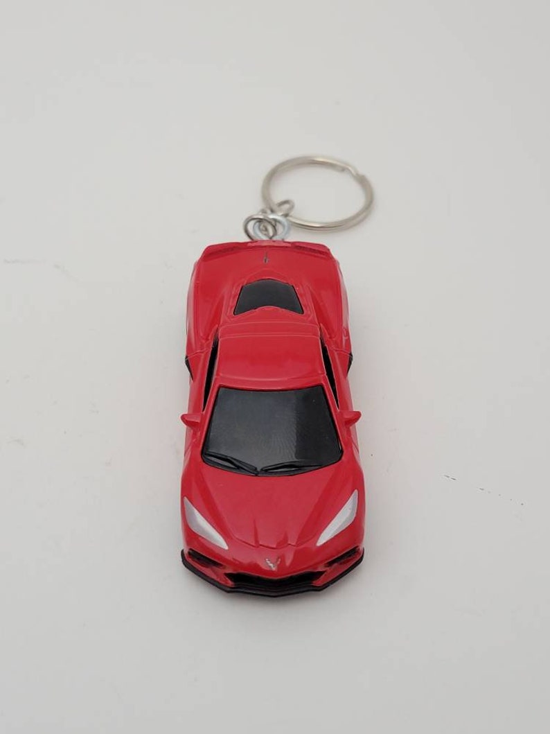 Corvette C8 Keychain Keyring Birthday Gift Diecast Fathers Day - Etsy